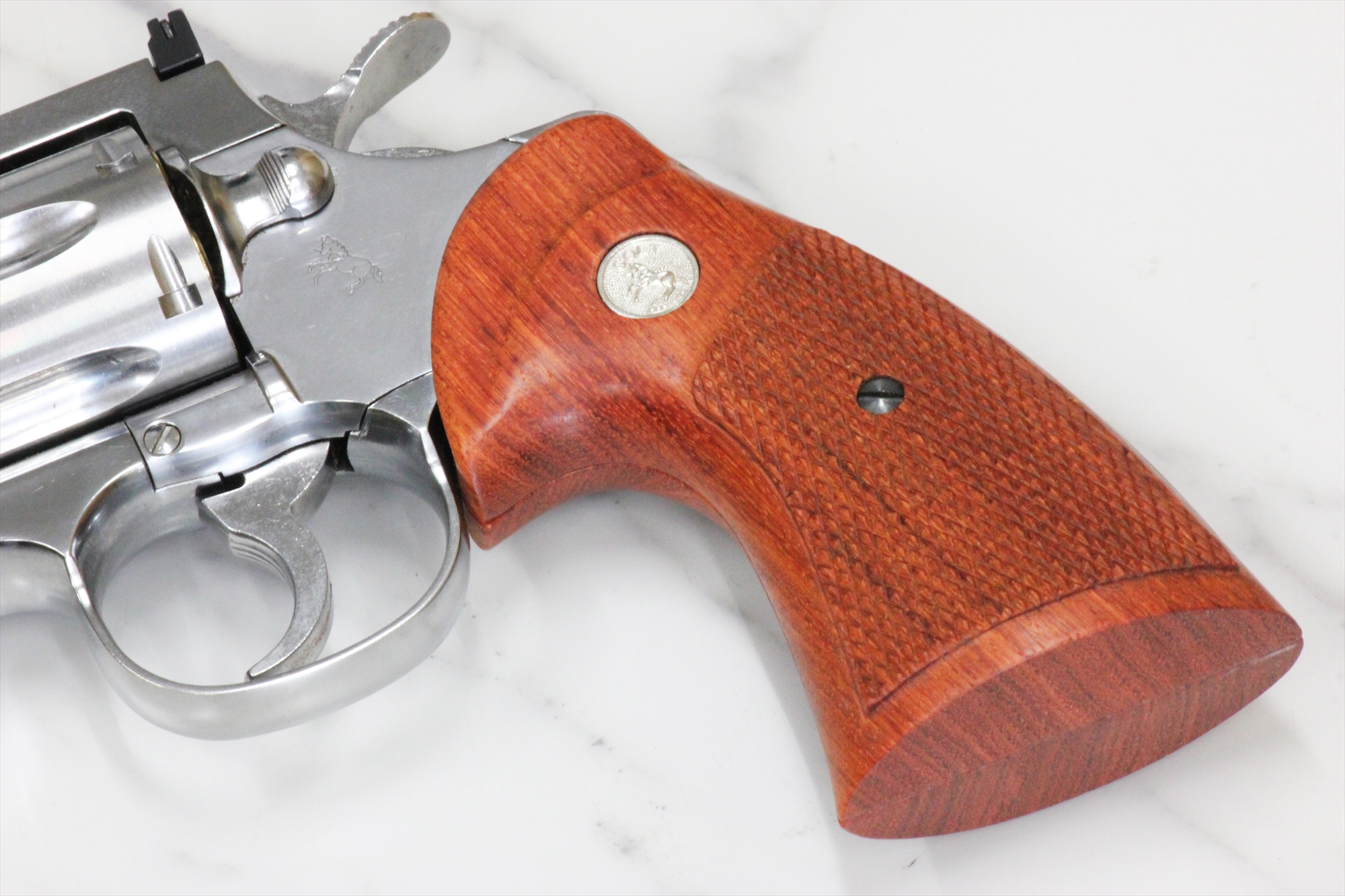 ウッドグリップ｜タナカワークス Colt Python.357 Magnum｜オーバーサイズ/花梨 [WST-334] | パンドラ アームズ ...